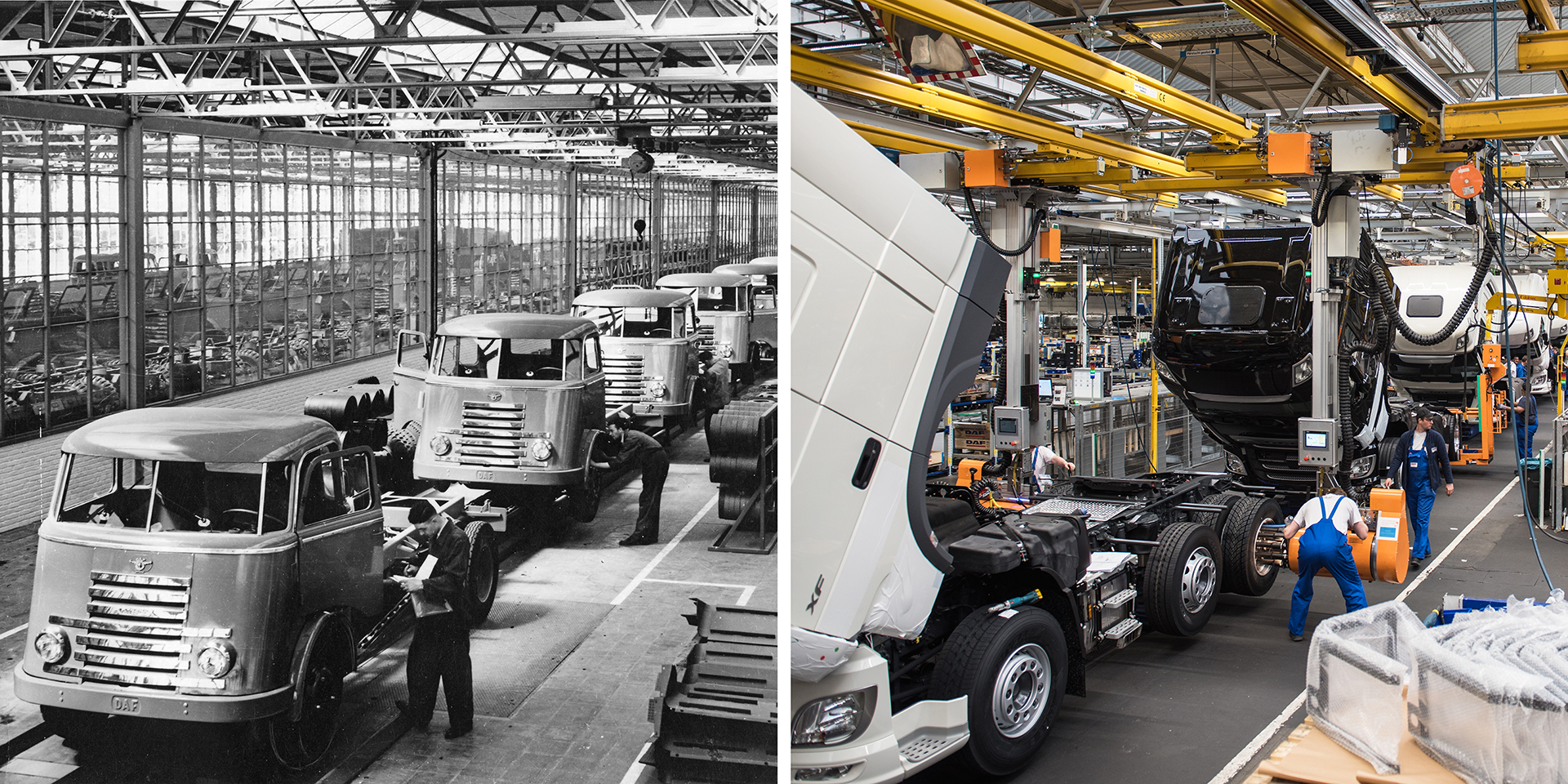 DAF vroeger en nu - DAF Museum
